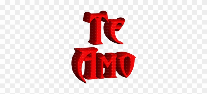 Te Amo - Portable Network Graphics - Free Transparent PNG Clipart ...