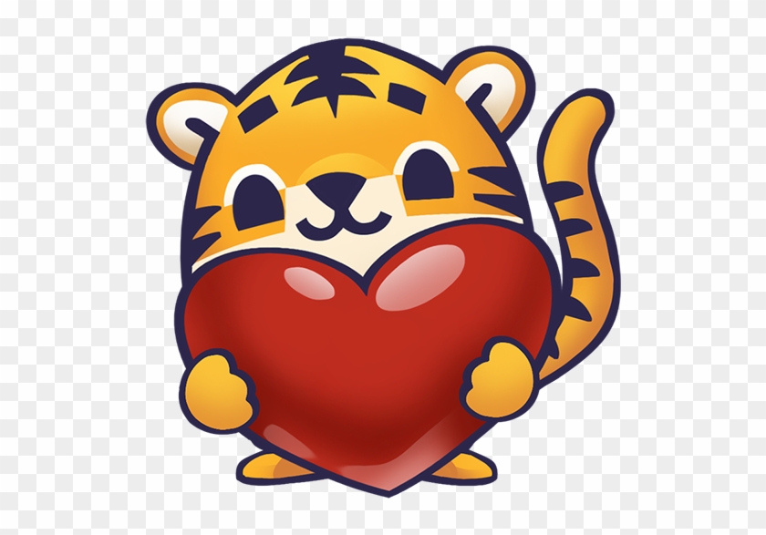 Baby Tiger Stickers For Kids Park Messages Sticker-8 - Soi Tiger - Full ...