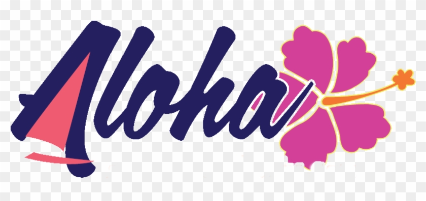 Hawaiian Aloha Clip Art - Aloha - Full Size PNG Clipart Images Download