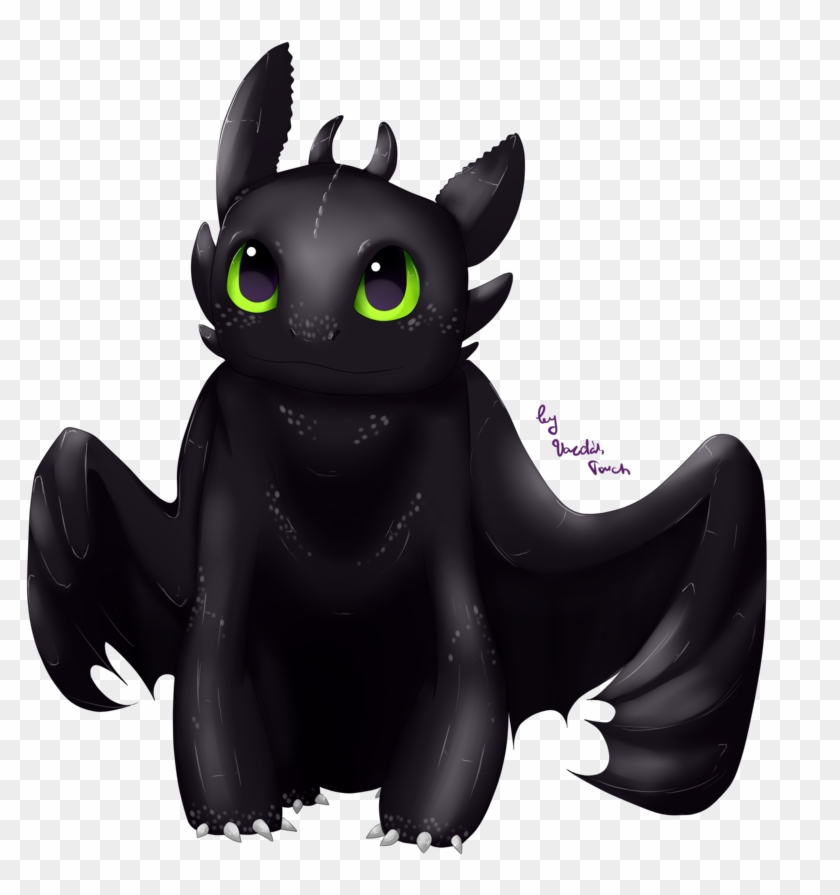 Toothless - Httyd - - By Vardastouch - - Cute Toothless Dragon - Full ...