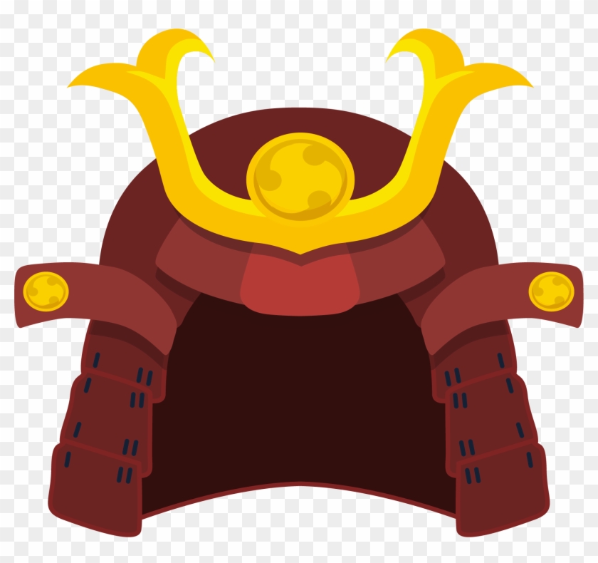 Samurai Helmet Kabuto Clip Art - Kabuto - Full Size PNG Clipart Images ...