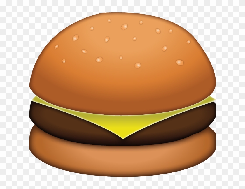 Image - Emoji Hamburger - Full Size PNG Clipart Images Download