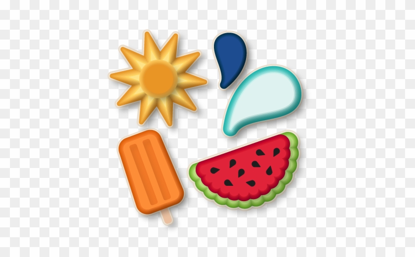 Nested Summer Shapes Svg Scrapbook Cut File Cute Clipart - Summer ...