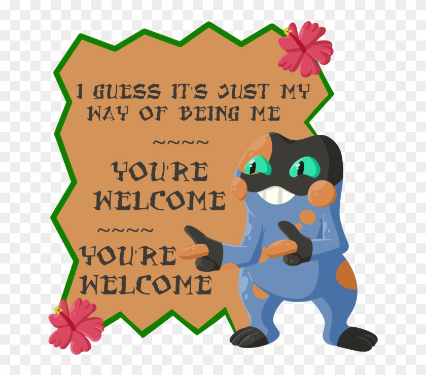 You - Cartoon You Re Welcome - Full Size PNG Clipart Images Download