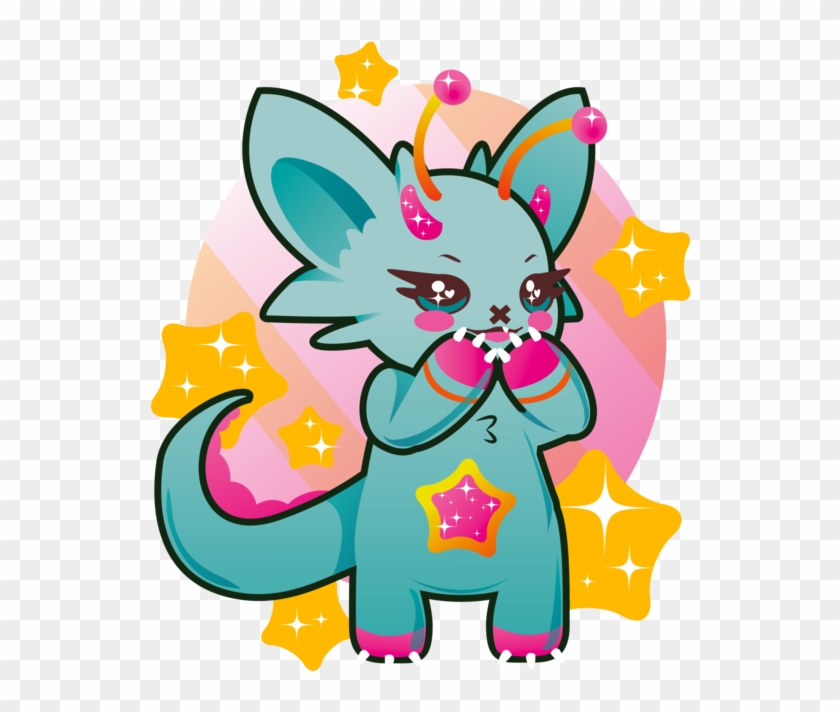 Alien Sparkles By Jessi G Hardy - Cartoon - Full Size PNG Clipart ...