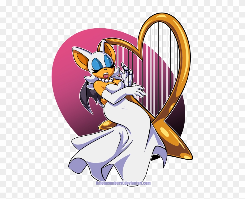 Your Name Is Princess Rouge And You Love Jewelry And - Harp - Full Size ...