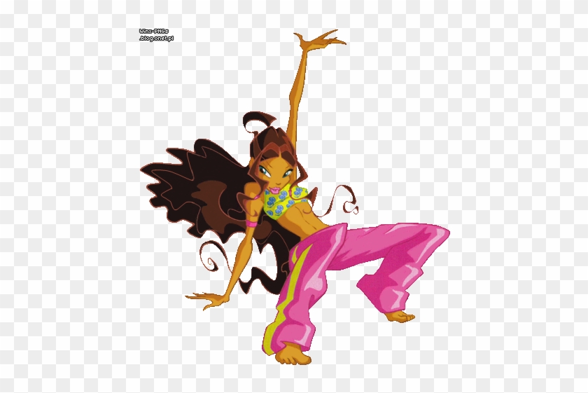 Winxlaylapower3 - Winx Club Layla - Full Size PNG Clipart Images Download