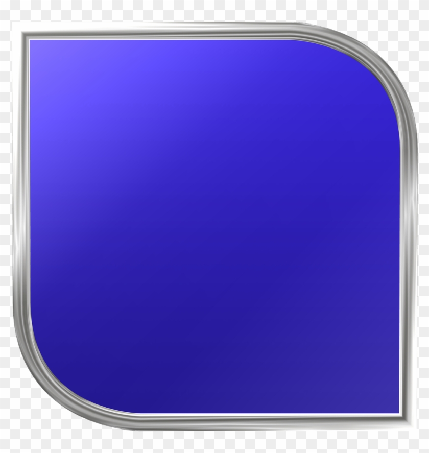 Button 3d Icon Symbol Glossy Png Image - Majorelle Blue - Free ...