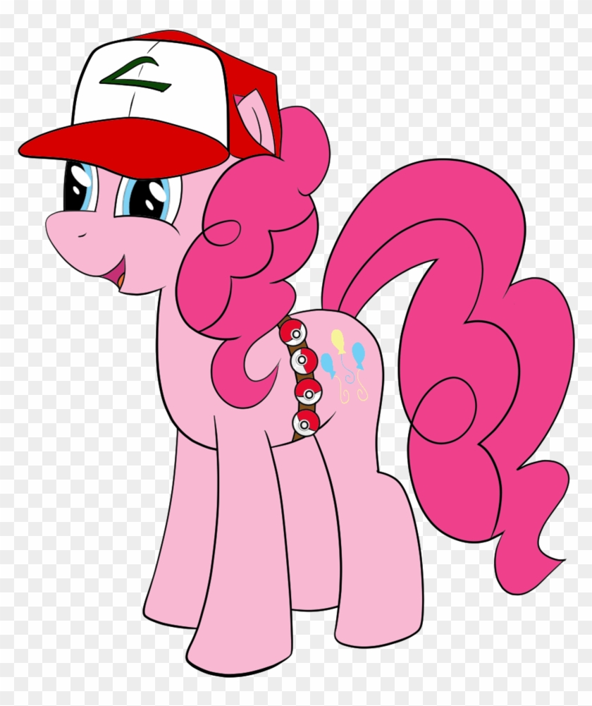 Php47, Pink Horse Daily, Pinkie Pie, Pokémon Trainer, - Cartoon - Free ...