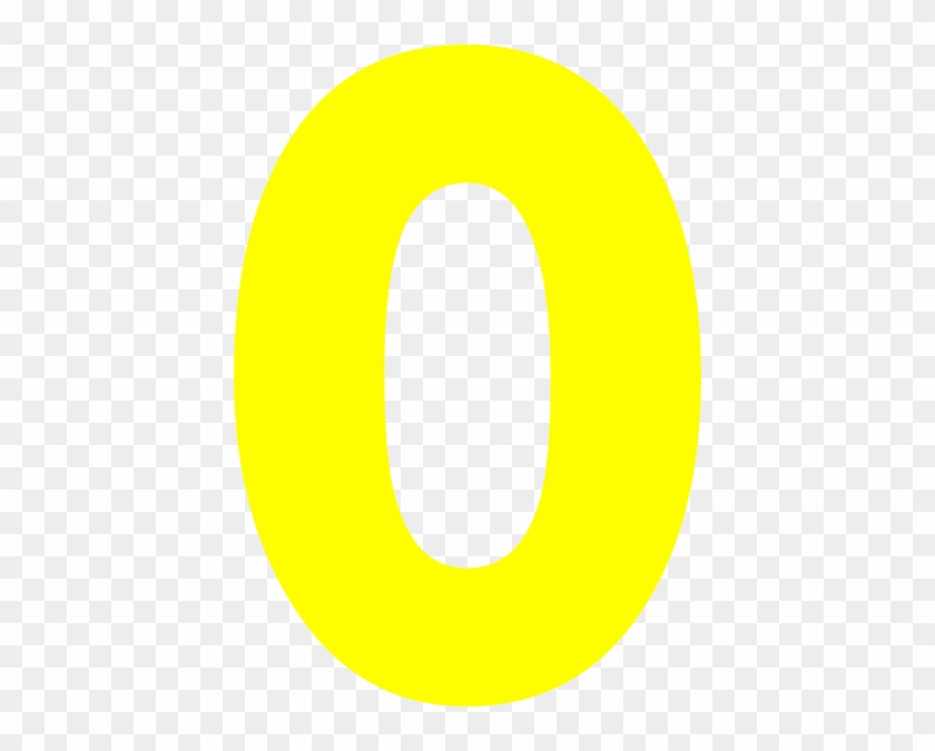 Yellow Zero Clip Art - Yellow Zero - Free Transparent PNG Clipart ...