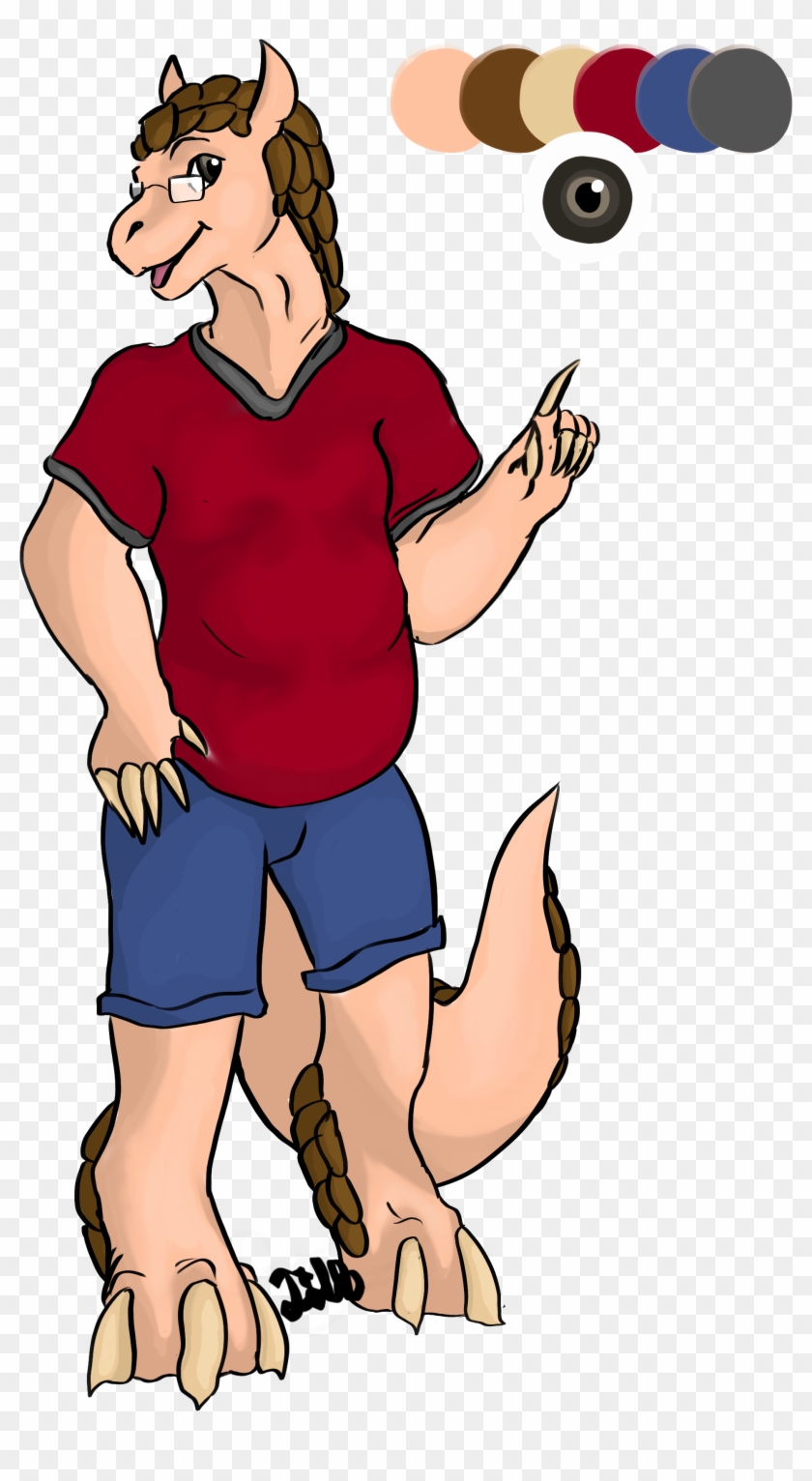 Teshy The Pangolin - Clip Art - Full Size PNG Clipart Images Download