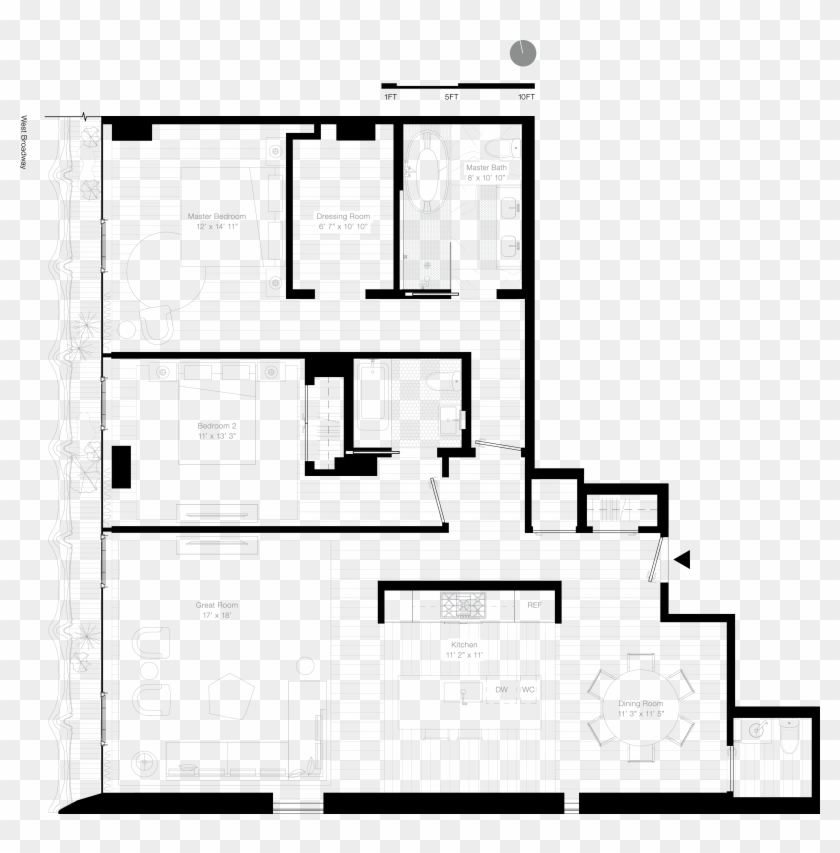 Download Floor Plan - Floor Plan - Full Size PNG Clipart Images Download