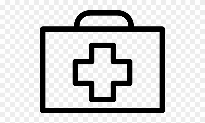 First Aid Kit Free Icon - First Aid Kit Outline - Full Size PNG Clipart ...