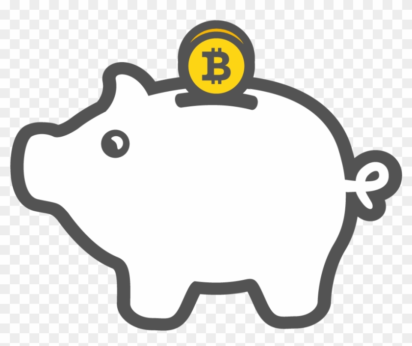Piggybank Bitcoin - Bitcoin - Free Transparent PNG Clipart Images Download
