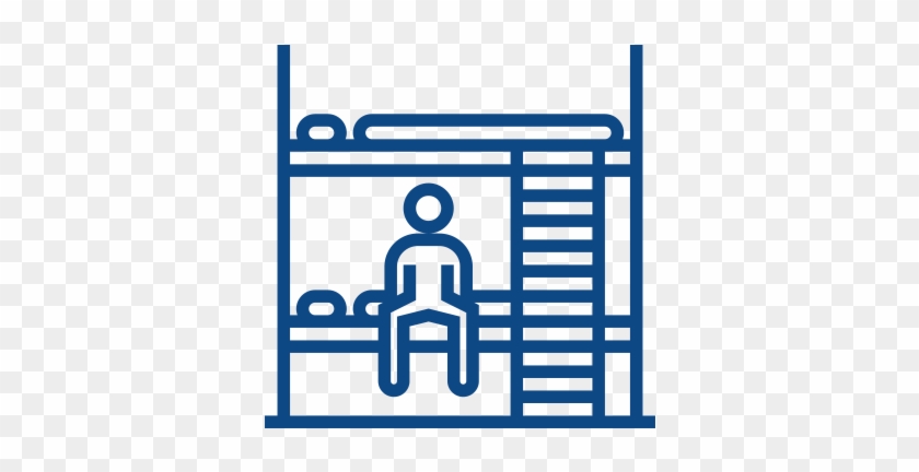Dorm - Hostel Icon - Full Size PNG Clipart Images Download