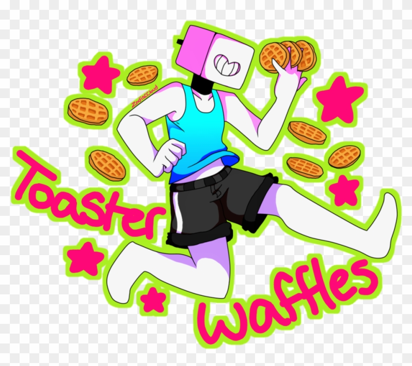 Toaster Waffles By Zodiaccloud - Toaster - Free Transparent PNG Clipart ...