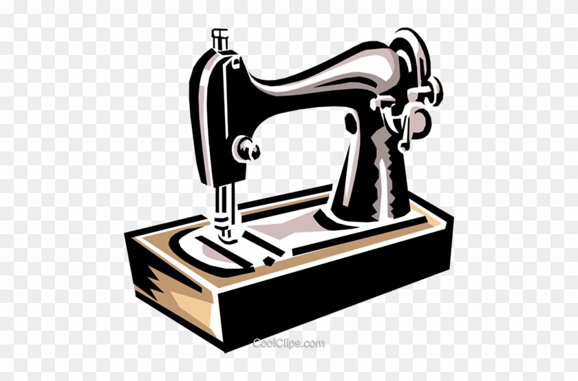 Sewing Machine Royalty Free Vector Clip Art Illustration - Sewing ...