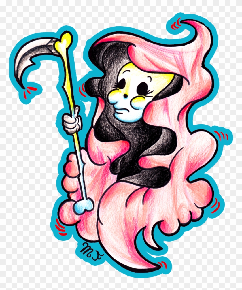 The Prim Reaper By After The Funeral - Illustration - Full Size PNG ...