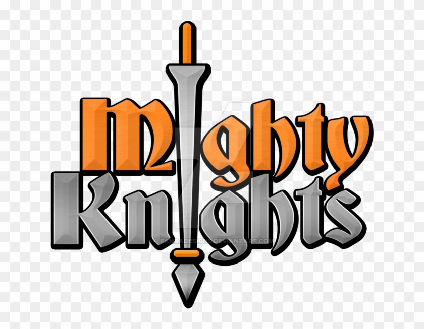 Mighty Knights Game Logo By Pandadesigns - Game - Full Size PNG Clipart ...