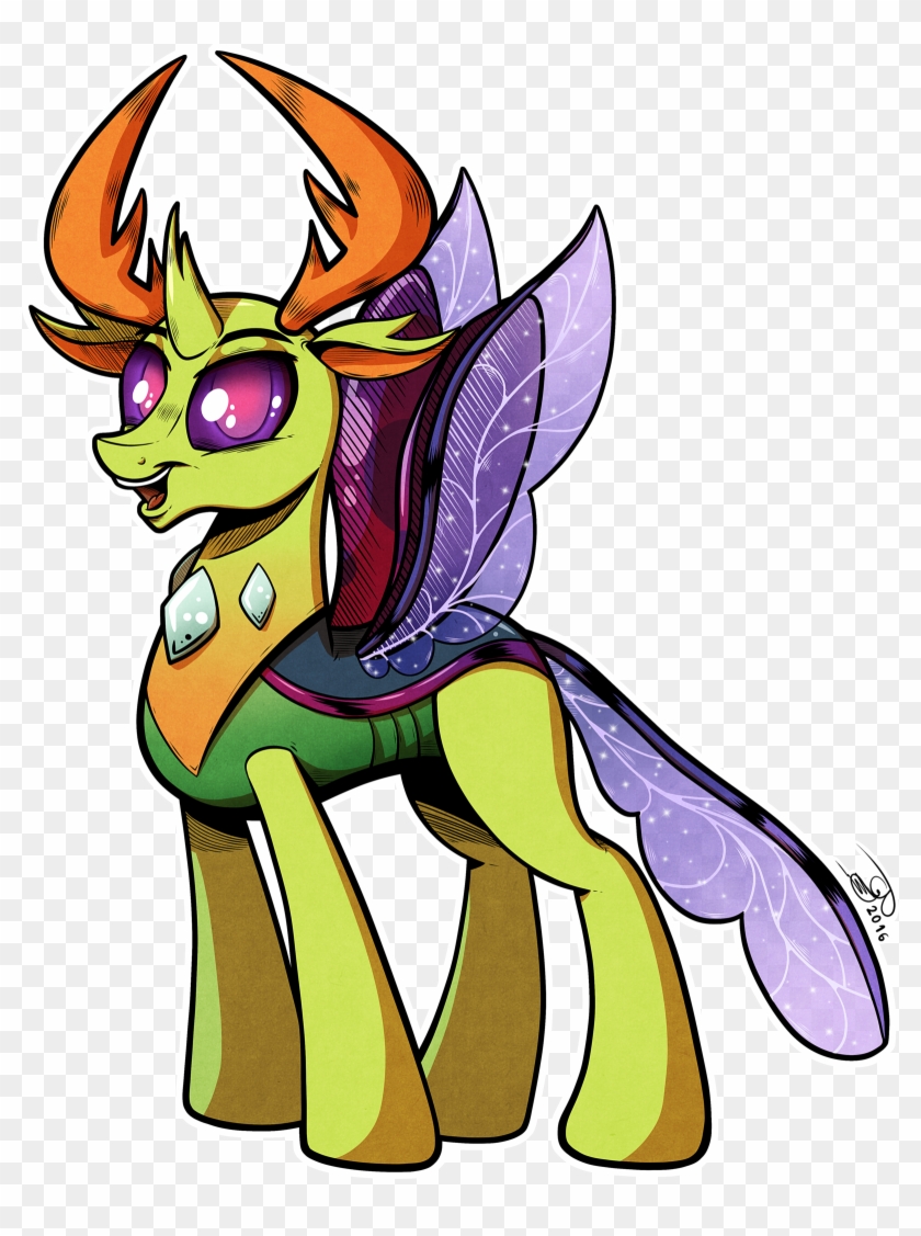King Thorax By Gray Day - Thorax Mlp Line Art - Full Size PNG Clipart ...