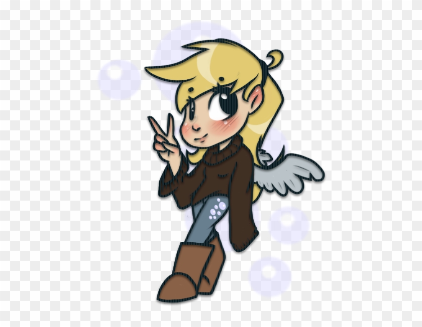 Derpy Hooves Equestria Girl Chibi By Lulemt - Cartoon - Free ...