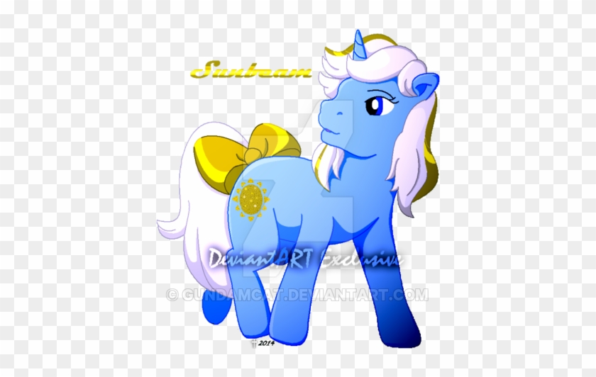 G1 Mlp Sunbeam By Gundamcat - Cartoon - Free Transparent PNG Clipart ...