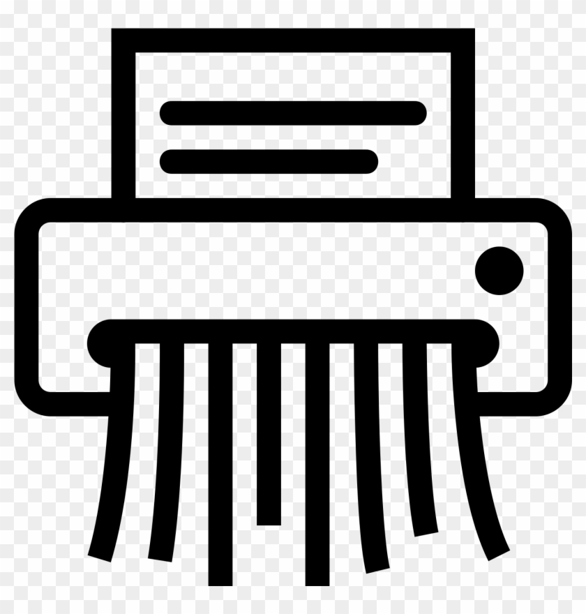 Paper Shredder Computer Icons Document Printing - Shredder Icon - Full ...