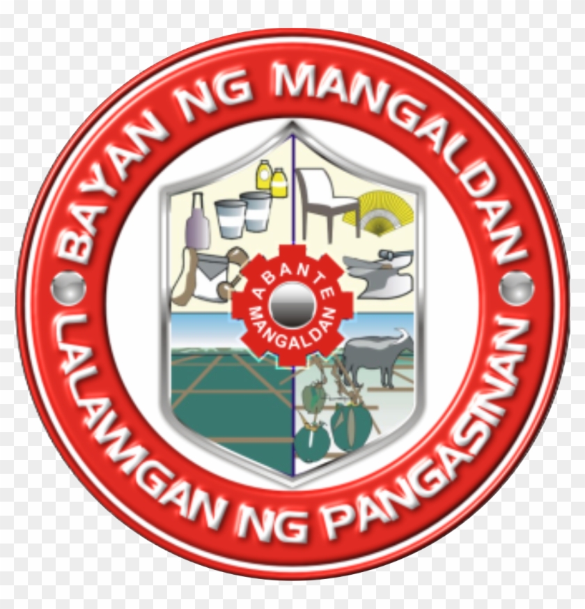 Official Seal Of Mangaldan Pangasinan - Full Size PNG Clipart Images ...