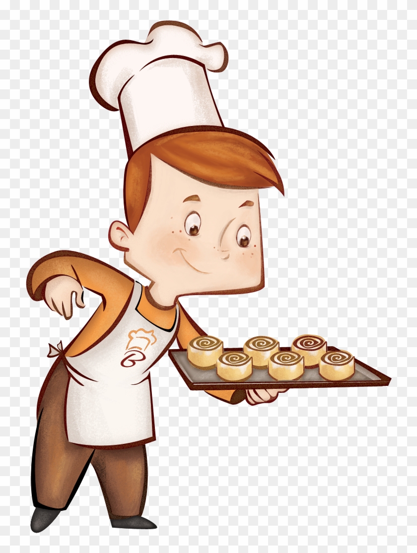 Created A Super Cute Trademarked Character For Baker - Baker - Full ...