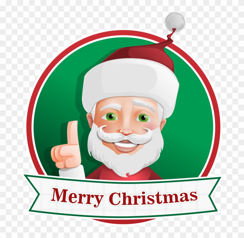 Santa Claus Christmas Gift Clip Art - Santa Claus - Full Size PNG ...