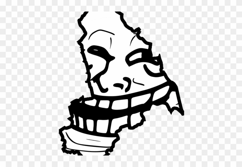 How To Spot A Troll - Troll Face - Full Size PNG Clipart Images Download