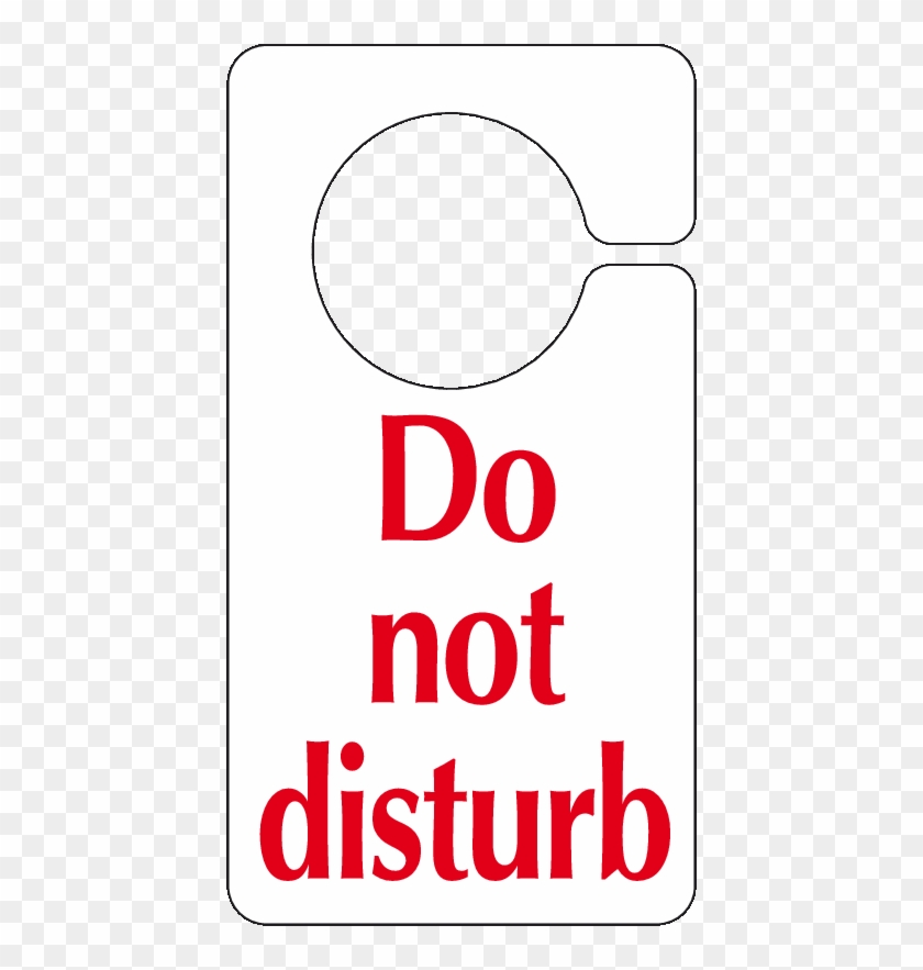 20 X Hook On Door Do Not Disturb Sign - Exam In Progress Do Not Disturb ...
