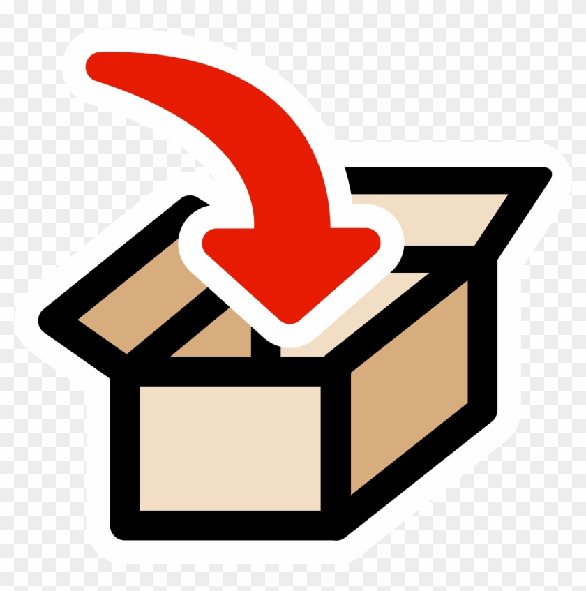 Keep - Caja Con Flecha Png - Free Transparent PNG Clipart Images Download