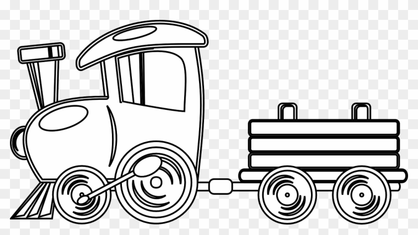 Train Travel Transportation Transparent Image - Train Outline Png ...