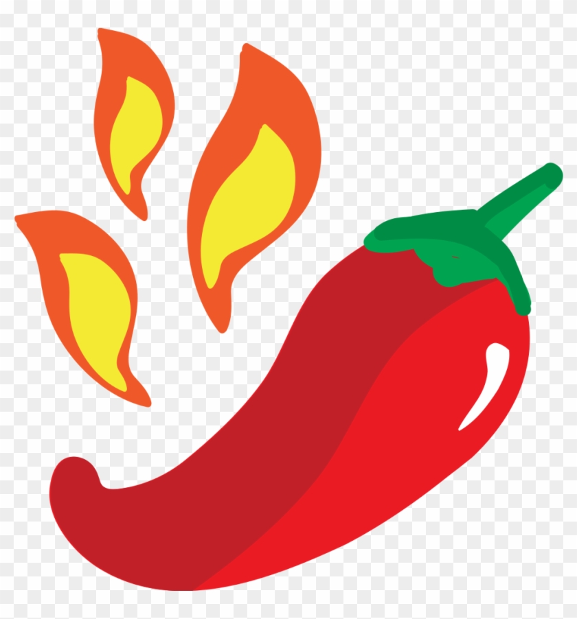 Open - Chili Pepper Emoji Png - Full Size PNG Clipart Images Download