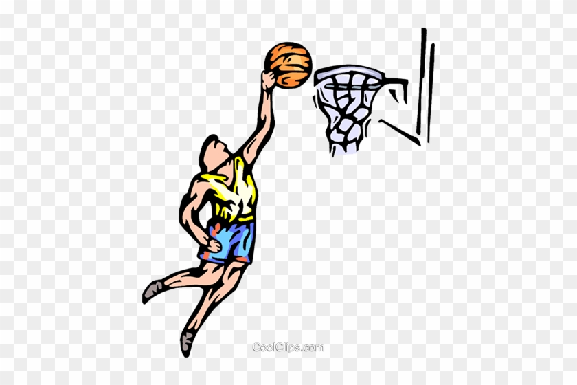 Basketball Player Royalty Free Vector Clip Art Basketball - Block ...