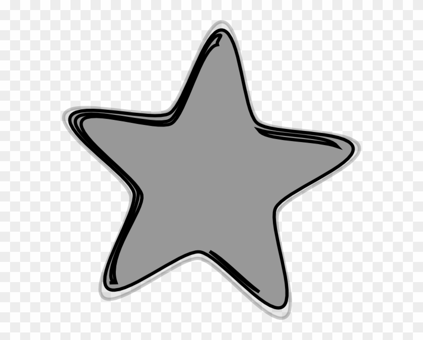 Gray Star Clipart - Full Size PNG Clipart Images Download