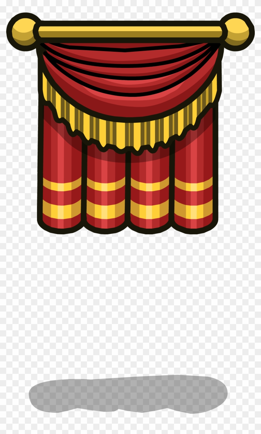 Stage Curtain Sprite 006 - Curtain - Full Size PNG Clipart Images Download