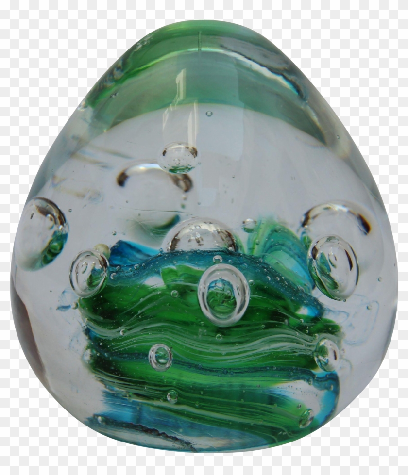 Murano Glass Paperweight Blue - Paperweight - Free Transparent PNG ...