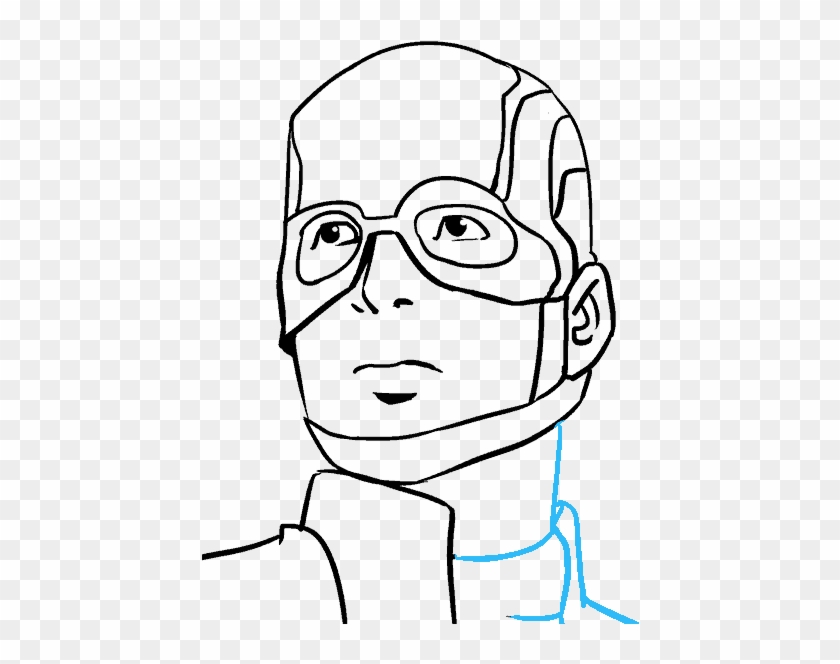 How To Draw Captain America In A Few Easy Steps - Captain America ...