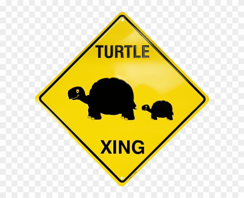 Xs67031 - Turtle Xing - Road Signs In Jamaica - Full Size PNG Clipart ...