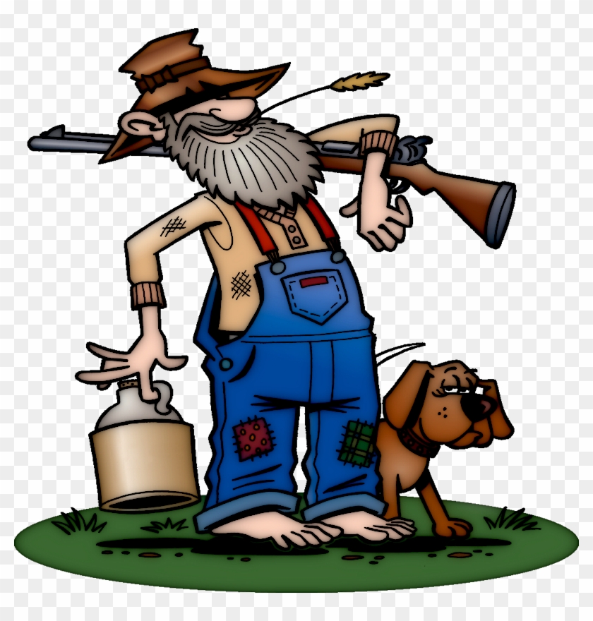 Redneck Hillbilly Royalty-free Clip Art - Redneck Cartoon - Full Size ...