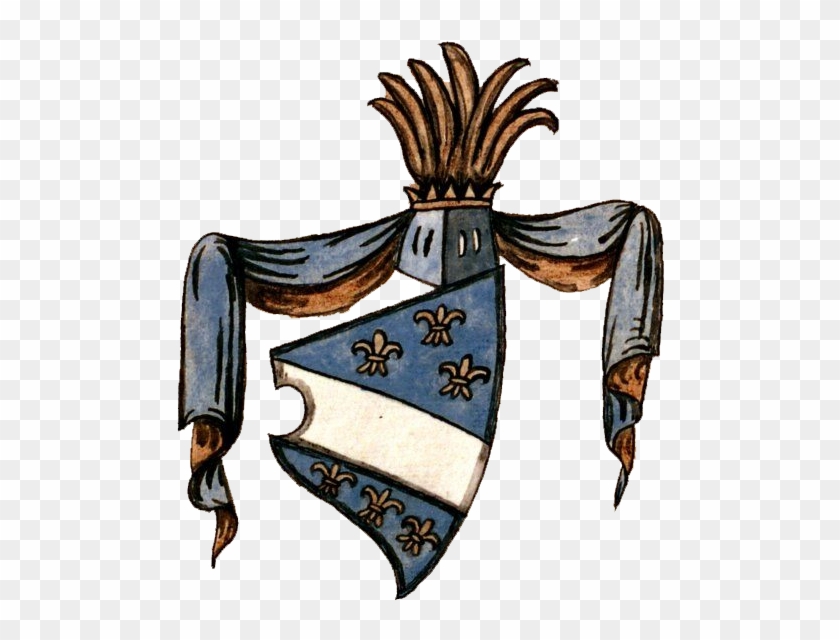Bosnian Royal Symbol, The Fleur De Lys - Grb Kotromanica - Full Size ...
