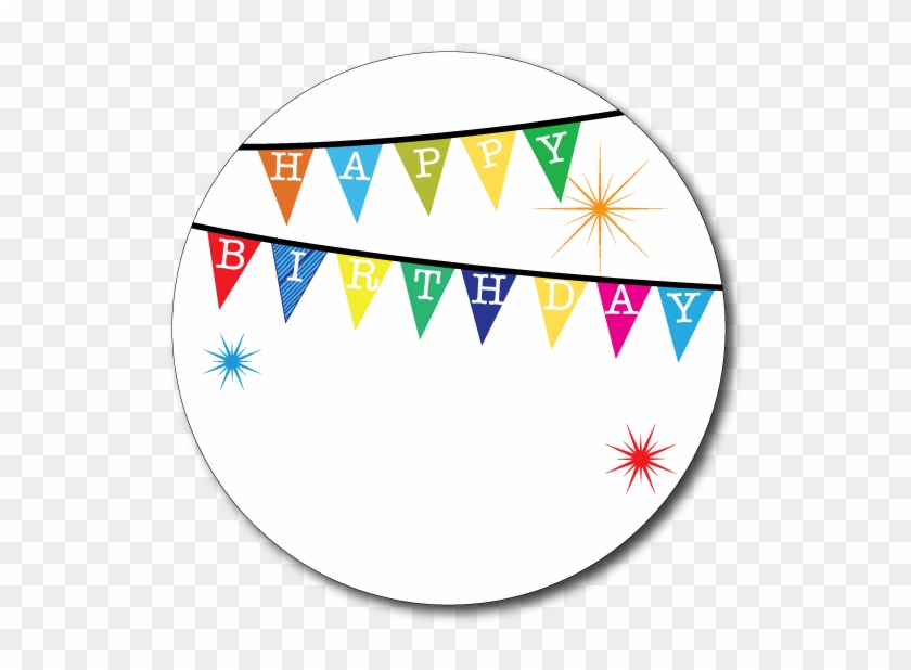 Birthday Bunting Gift Labels - Birthday - Full Size PNG Clipart Images ...