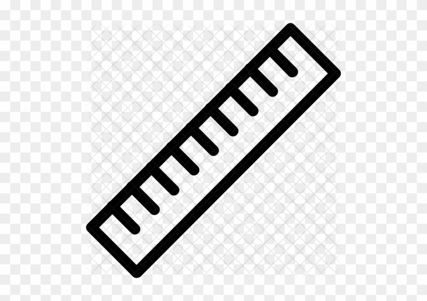 Ruler Icon - Ruler - Full Size PNG Clipart Images Download