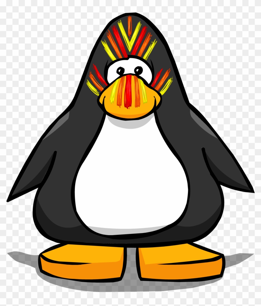 Castaway Face Paint Pc - Club Penguin Tour Guide Hat - Full Size PNG ...