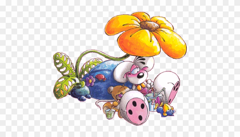 Diddl Flowers - Free Transparent PNG Clipart Images Download