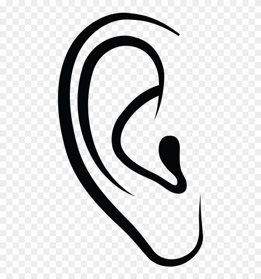 Ear Canal Computer Icons Symbol Clip Art - Ear Symbol - Full Size PNG ...