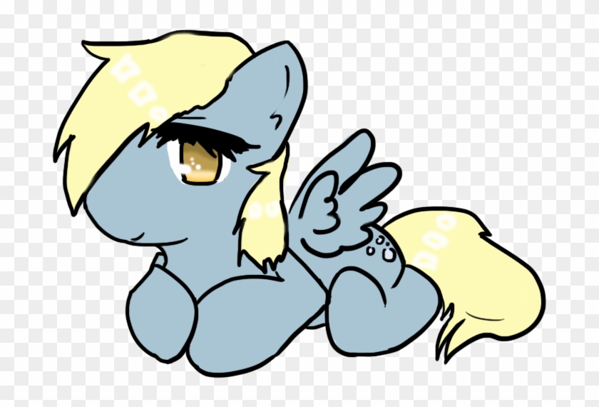 Derpy Chibi By Alienkittykun - Cartoon - Free Transparent PNG Clipart ...