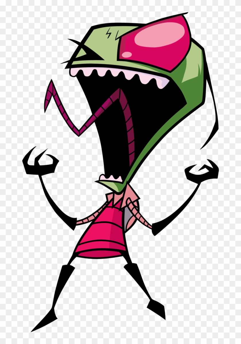 Invader Zim Scream Render By Neonstartapeinvasion - Invader Zim - Full ...